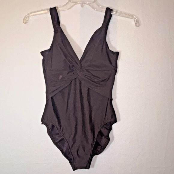 Miraclesuit | Swim | Miracle Suit Brown One Piece Swim Suit Tummy ...